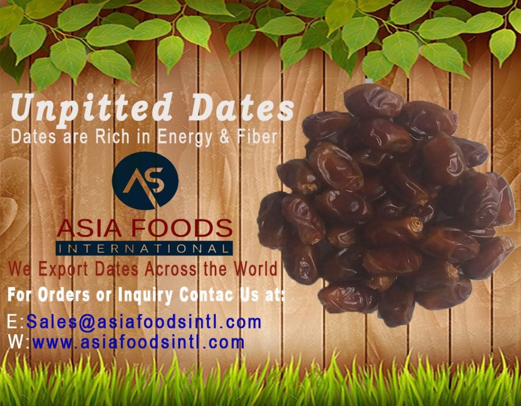 Unpitted Dates -GNS DATES - Asia Foods International